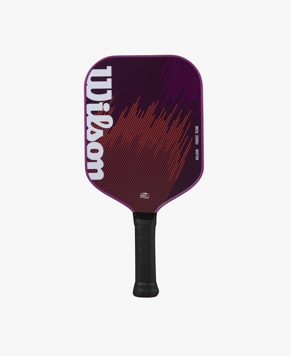 Wilson FIERCE TEAM 13 PICKLEBALL PADDLE – HISPORTS Pickleball & Tennis